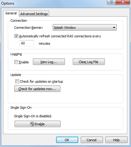 Configuring Global Options